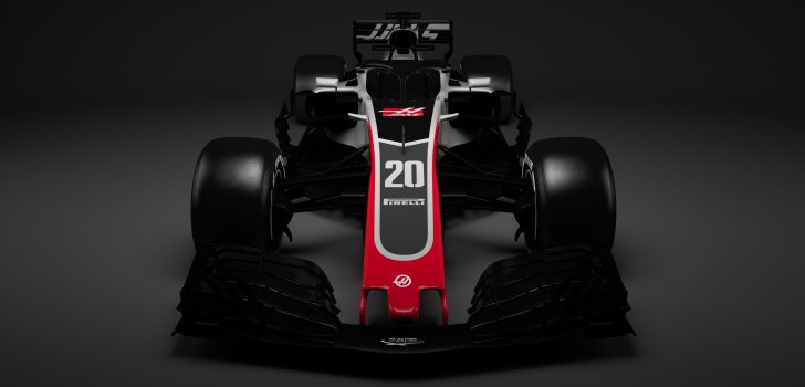 Haas presenta su coche para 2018, el VF-18 - F1 Sin Tracción